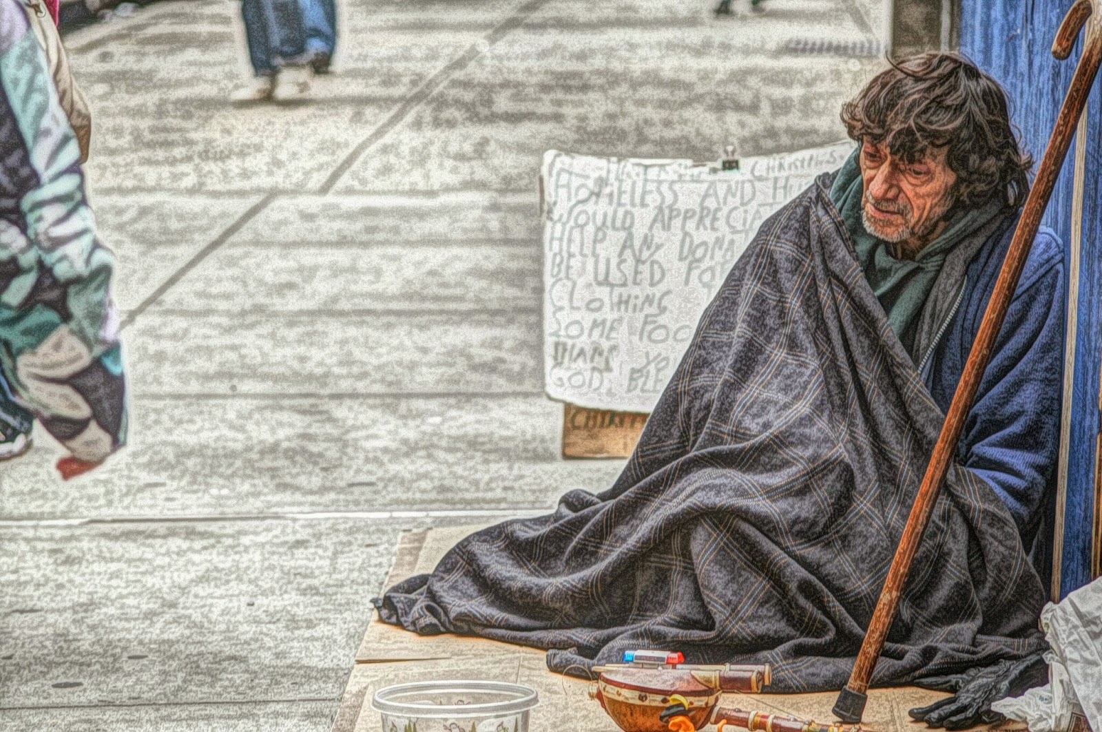 Gift of a Homeless Man – Embracing God